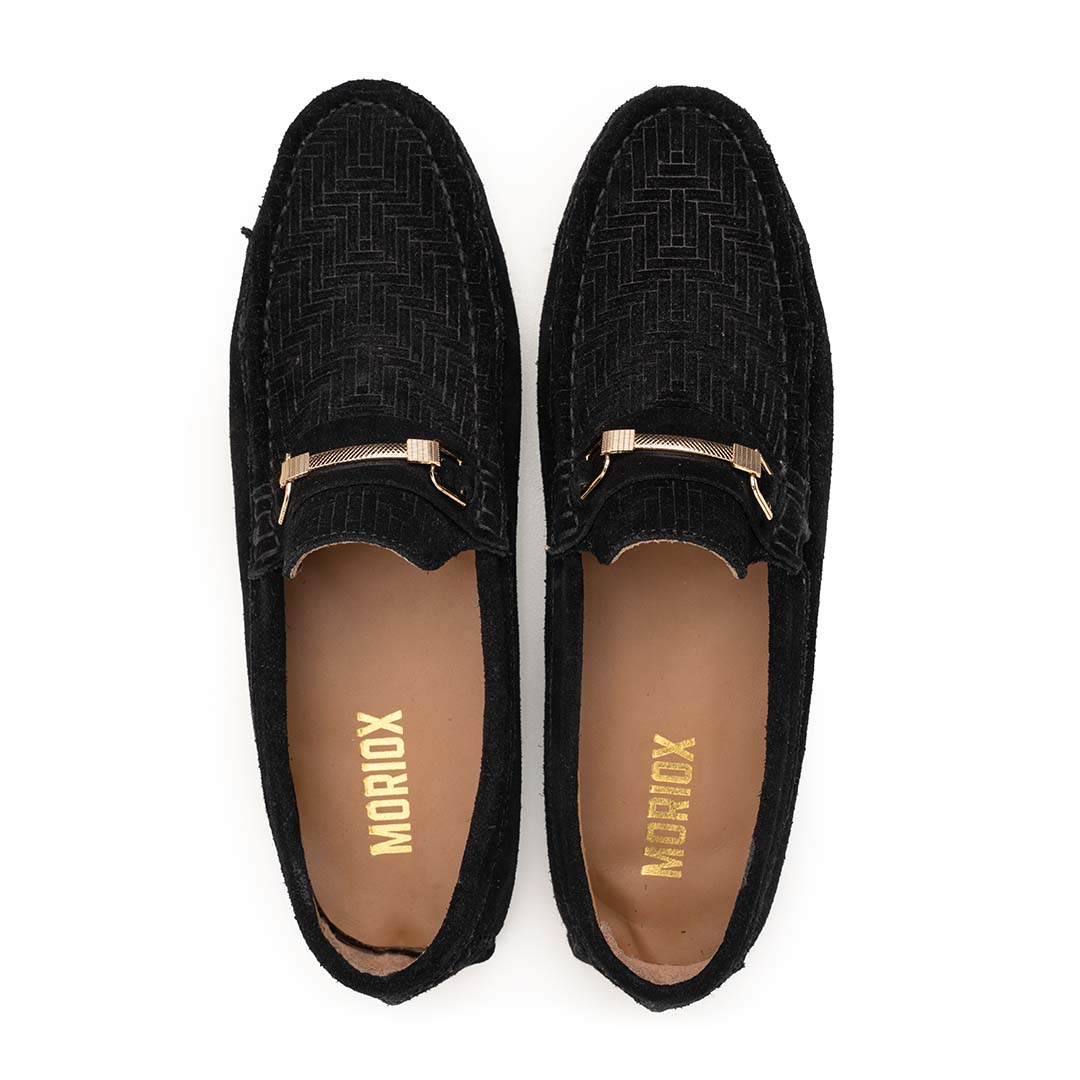 Leather loafers MRX-M-MZ-505-BLK – Moriox